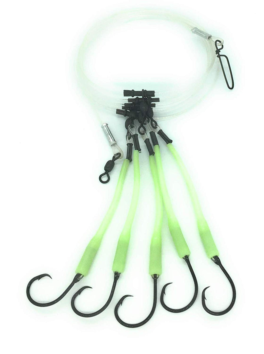 6/0 Snapper Rig Bundle - 3 Rigs, 2 Lights, 2 Weights – End Game Tackle ...
