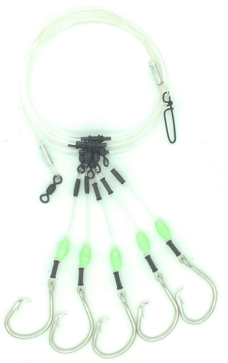 Deep Drop Rigs with Glow Squid and Mustad Circle Hooks – End Game ...